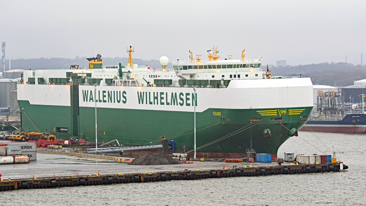 Autofähre STENA CARISMA (IMO: 7907245) der StenaLine am 20.7.2008 am ...