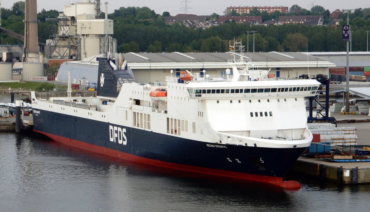 Die 199m Lange DFDS F hre REGINA SEAWAYS Am 15 05 18 In Kiel Die 199m Lange DFDS F hre REGINA SEAWAYS Am 15 05 18 In Kiel